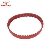 China Auto Cutter Part Number 128175 Vector IX Q80 M88 MH8 Parts 0.099kg Red Timing Belt for sale