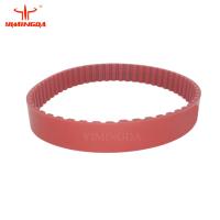 China Auto Cutter Part Number 128175 Vector IX Q80 M88 MH8 Parts 0.099kg Red Timing Belt for sale