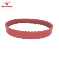 China Auto Cutter Part Number 128175 Vector IX Q80 M88 MH8 Parts 0.099kg Red Timing Belt for sale