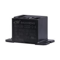 China SPST Power Relay 30A 220V AC 2.5KV 4KV Dielectric Withstand Flange QT Connection for sale