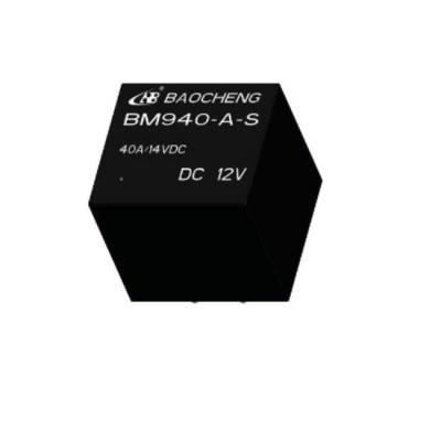 China 12V 40 Amp SPST Universal Automotive Relay Sealed Type BM940-A-S For Car Lamp for sale