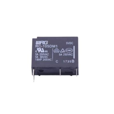 China DC 5V 5A 4 Pin SPST Relay  PCB Mount Relay Ultra Thin Power D For Electric Kettle for sale