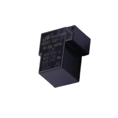 China Sealed PCB Mount 24V 12V 50A Relay SPDT 2.5KV NB90-24S-S-C For EV Charging Pile for sale