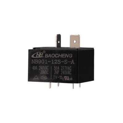 China NO. 2.5KV Sealed 12V 50A Relay NB901-12S-S-A For New Energy Power Saving for sale