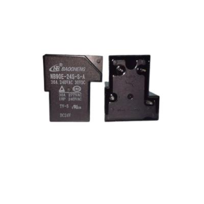 China Normally Open DC 24V 30A Power Relay SPST Sealed For Car Power Charging Point for sale