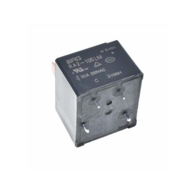 China NO. SPST 5V 30A Power Relay PCB Mount QT 250 Terminal RA2-105LM For Water Heater for sale