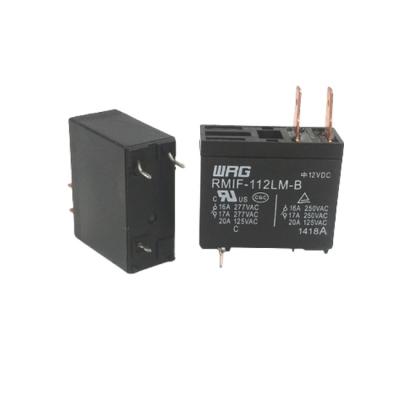 China NO Terminal 187 20A 12V 3 Pin Relay PCB Mount For Microwave Control Board for sale
