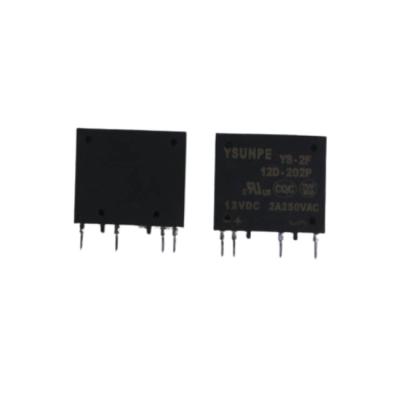 China Non-Zero Cross Solid State Relay 2A 12V Single Phase SSR For CNC Robot YS-2F12D-202P for sale
