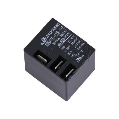 China Sealed 12 Volt 30A Power Relay SPDT 2.5KV NB901E-12S-S-C For EV Charger Station for sale