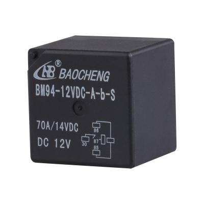 China Charger Grant SPST 1.6W 12V 50A Relay Sealed PCB Mount BM94-12VDC-A-B-S for sale