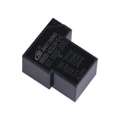 China Sealed NO NC Single Pole Double Throw Relay AC 220V 30A NB90E-AC220V-S-C for sale