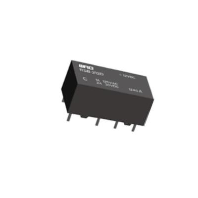 China RSB-212D 8 Pin DPDT Relay PCB Mount 0.2W 12V 2A Relay For Computer Main Board for sale