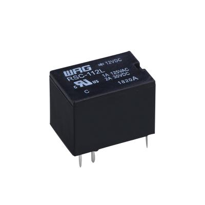 China RSB-212D 6 Pins 2A 12V Signal Relay PCB Mount 0.2W 1 Form C Relay For Computer Main Board for sale