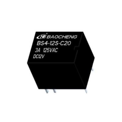 China BS4-12S-C20 1 Form C 3A 6 Pin 12V Signal Relay 0.2W PCB Mount For Computer Main Board for sale