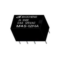 China 8 Pin DC 12V PCB Mount Relay 2A DPDT Waterproof For Medical Device M4S-12HA for sale