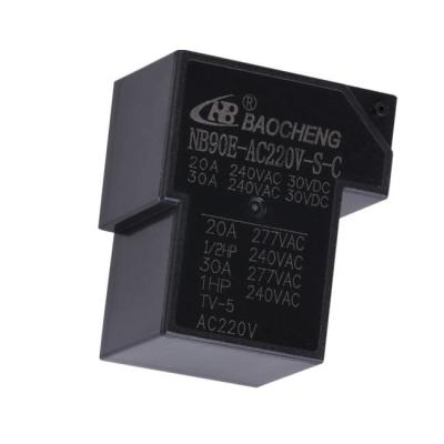 China SPDT 5 Pin Sealed 30A 220V AC Power Relay NB90E-AC220S-S-C For EV Charging Pile for sale