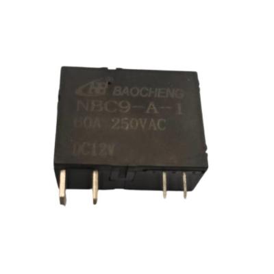 China NO. 1.5W Single Coil Magnetic Latching Relay 12V DC 60A NBC9-A-1 For Measurement for sale
