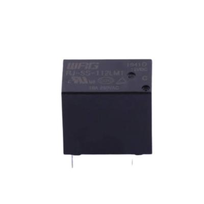 China RJ-SS-112LM1 Mini SPST 10 Amp 12V DC PCB Relay 4KV Dielectric Withstand For Automotive Flasher for sale