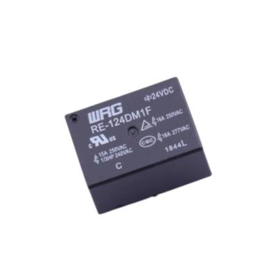 China 12V 16A DC 24V Normally Open Relay 0.2W SPST RE-124DM1F For Smart Toilet Seat for sale