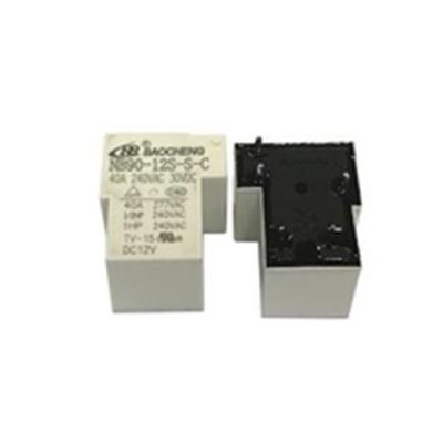 China SPST AC 110V / 120V Power Relay 50A 0.9W White Sealed 2.5KV NB90-AC120S-S-AW for sale