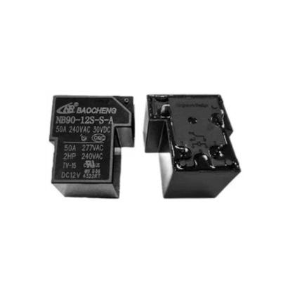 China NB90-12S-S-A AC Power Relay SPST DC12V 50A Gap3.0mm High Coil Power For EV Mobility for sale