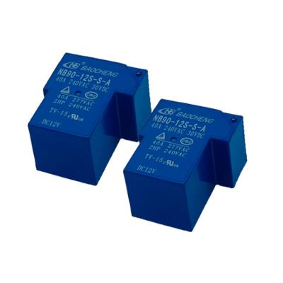 China Large Capacity Small Magnetic Latching Relay NB90-12S-S-A For Monitor BaoCheng Relay for sale