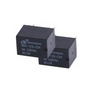 China Ag AgNi Power Control Relay SPST Or SPDT Feature Class F Insulation for sale