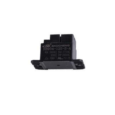 China 12V 0.9W 2.5KV SPDT Power Relay Withstand Voltage 40A NB904-12S-S-C for sale