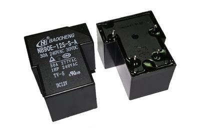 China AgCdO 30A Power Relay DC12V NB90E-12S-S-A Electronic Relay for sale