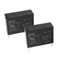 China WRG Miniature PCB Relay 20.4x7.0x15.1mm Size Lightweight Design for sale