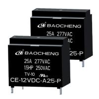 China AgSnO2 Contact CE12VDC Over Current Relay With Class F Insulation for sale