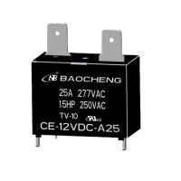 China THT QT Exit End Undervoltage BaoCheng Relay With 0.9W Rated Coil Power for sale
