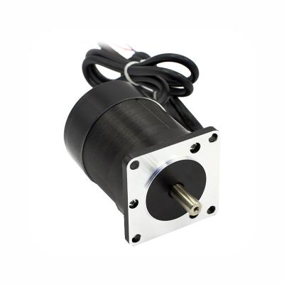 China Square flange 57mm Round body 24V 3000RPM 69W 0.22N.m Brushless DC Motor 3phase body length 75mm BLDC motor for sale