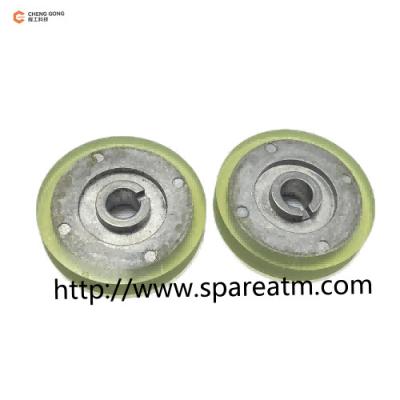 China Fujitsu F510 ATM Machine Parts KD03300-C601 Note Feeder Thin Wheel With Rubber for sale