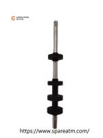 China 49-221808-000F-02 Atm Machine Parts Diebold Nixdorf ESC RL Chest Transport Rubber Covered Shaft 2 for sale