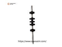 China 49-221808-000F-03 ATM Machine Parts Diebold Nixdorf ESC RL Chest Transport Rubber Covered Shaft 3 for sale