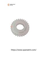 China 1750301000-01-13  Diebold Atm Parts Diebold Nixdorf Roller Paddle Rubber  New Original for sale