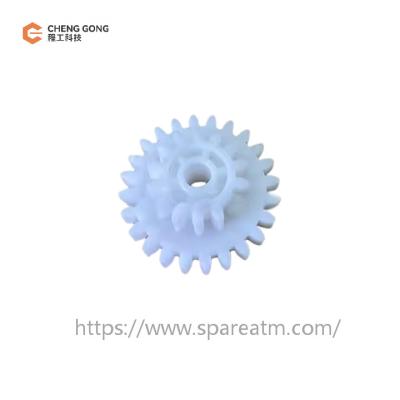 China Diebold 368 ECRM Recycler U2CS 14/24T Double Gear Parts For ATM Machines New Original for sale