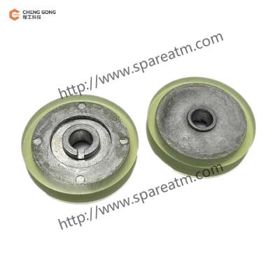 China Fujitsu F510 ATM Machine Parts KD03300-C601 Note Feeder Thin Wheel With Rubber for sale