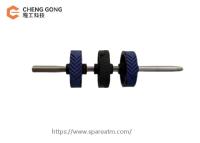 China 49204018000 49-204018-000 ATM Machine Parts Diebold 368 ESC Feed Shaft ATM Spare Parts for sale