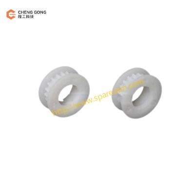 China Oki 19T Gear PP4155-4633G001 Parts For ATM Machines Color White Plastic for sale