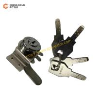 China OKI G7 G8 RG7 Lock And Key Locks For False Doors Of The Operator Panel ATM Machine Spare Parts for sale