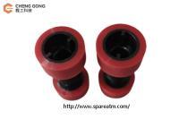 China 1750291697 1750291697-39-21 Diebold HCT Head Chassis Transport Rubber Coated Wheel ATM Machine Parts for sale