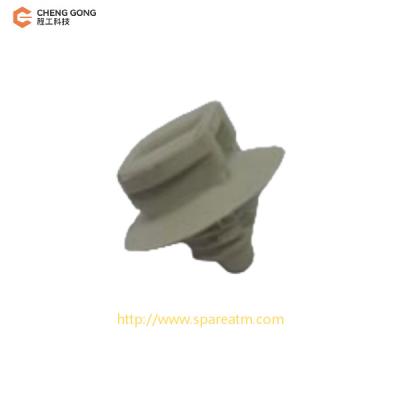 China Diebold 2.0 Stacking Cable Clip ATM Machine Spare Parts Grey Color Plastic Material for sale