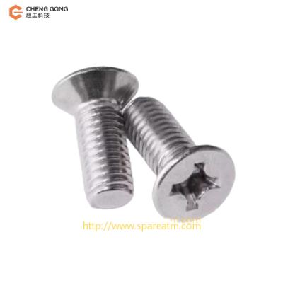 China M3*6*5.4 Diebold 100 2.0 Stack Cross Countersunk Screw ATM Machine Spare Parts for sale