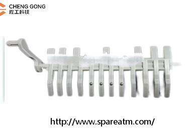 China Small Atm Accessories VM3 CCDM Retaining Finger Dispenser 1750047826/1750101956-01 for sale