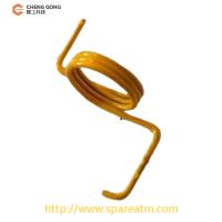 China NCR S2 Banknote Stacking Module Right Torsion Spring ATM Machine Parts for sale