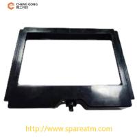 China NCR S2 Banknote Waste Box Lock Frame ATM Machine Parts For NCR Parts black color for sale