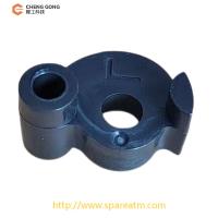 China NCR S2 Waste Banknote Box Rolling Door Fixing Parts (Left) ATM Machine Parts For NCR Parts Black Color for sale