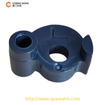 China NCR S2 Waste Banknote Box Rolling Door Fixing Parts (Left) ATM Machine Parts For NCR Parts Black Color for sale
